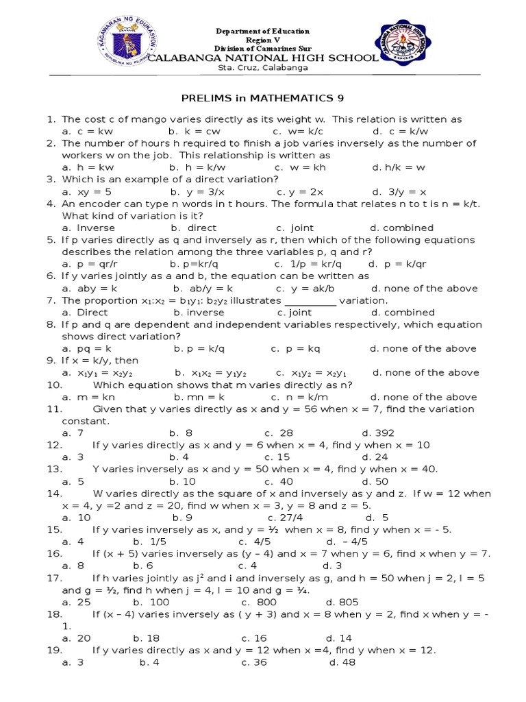 LONG TEST Variation | PDF