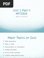 Mitosis and The Cell Cycle - Cell Division - AQA - GCSE Biology (Single ...