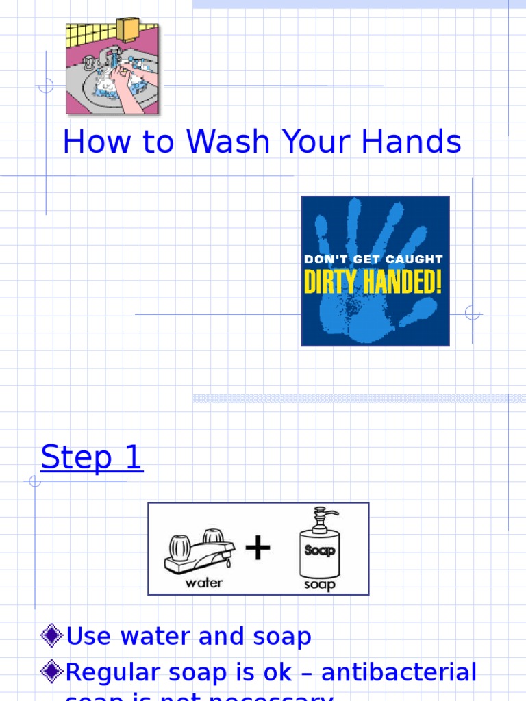 How To Wash Your Hands | PDF