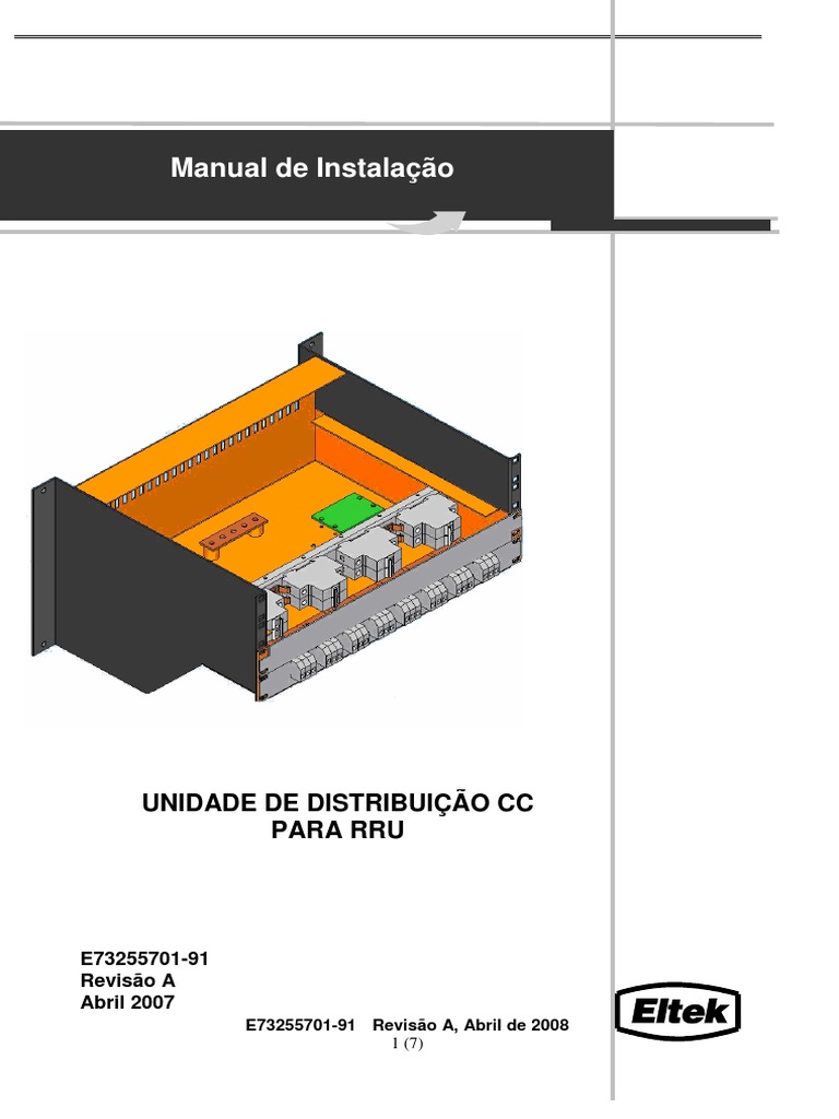 E73255701-91 - REV - A Manual de Instalacão - RRU | PDF | Computação e ... E73255701-91 - REV - A Manual de Instalacão - RRU | PDF | Computação e ...