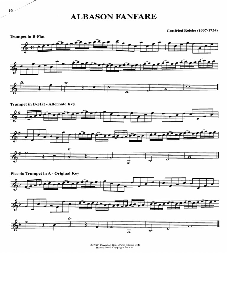 Albason Fanfare | PDF