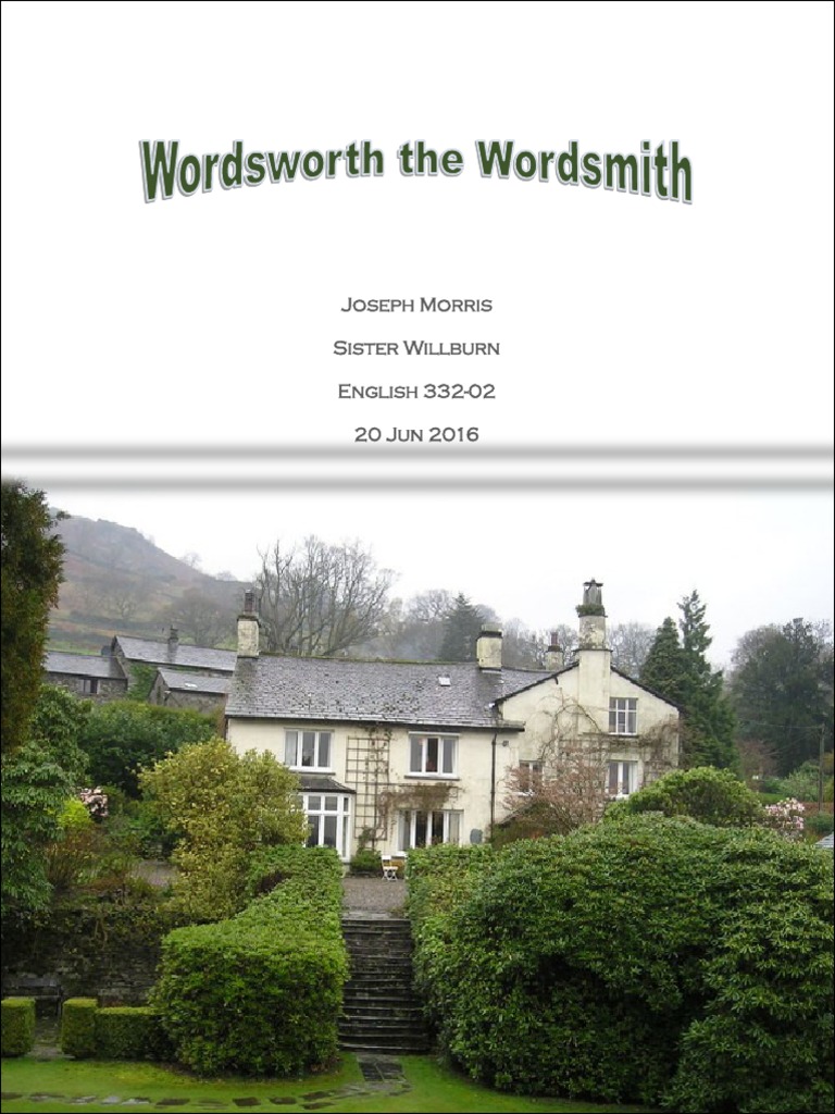 William Wordsworth: Life and Legacy | PDF | William Wordsworth | Poetry