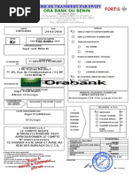 Spécimen de chèque Banque Nationale | PDF