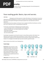 Face Reading | PDF | Human Nose | Lip