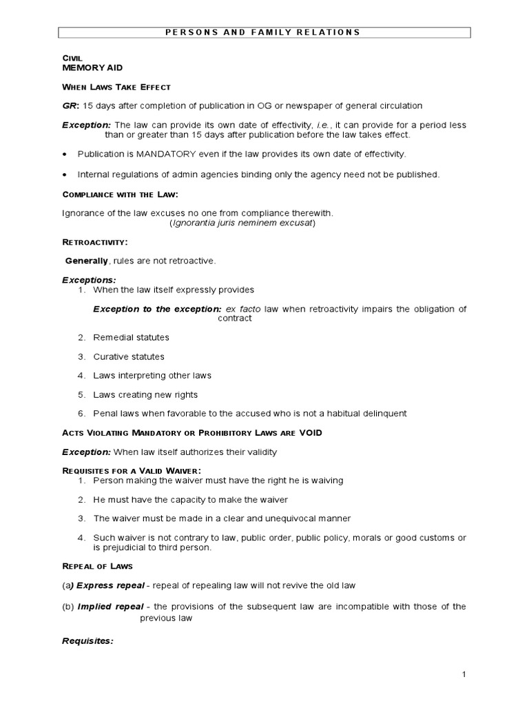 Family Law Basics | PDF | Annulment | Community Property