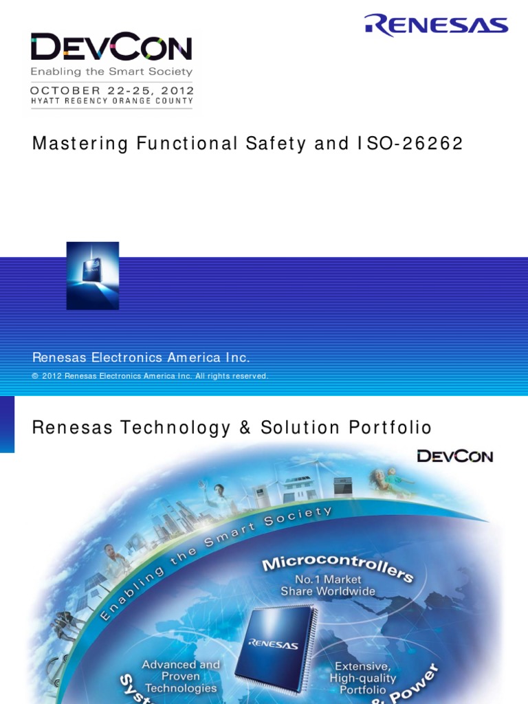 Mastering Functional Safety and ISO-26262 | PDF | Input/Output | Verification And Validation