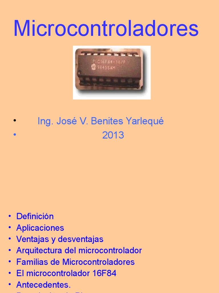 Microcontroladores: Definición y Usos | PDF | Microcontrolador | Unidad ...