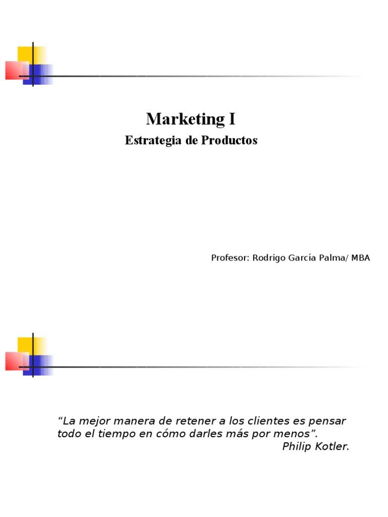 Marketing II, Producto Basico | PDF | Producto (Negocio) | Marketing