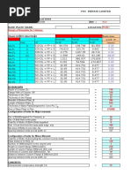 Bolt Capacity Design Calculations | PDF | Screw | Microsoft Excel