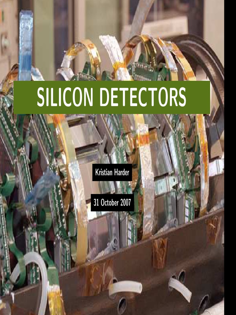 Silicon Detectors | PDF | Charge Coupled Device | Atlas Experiment