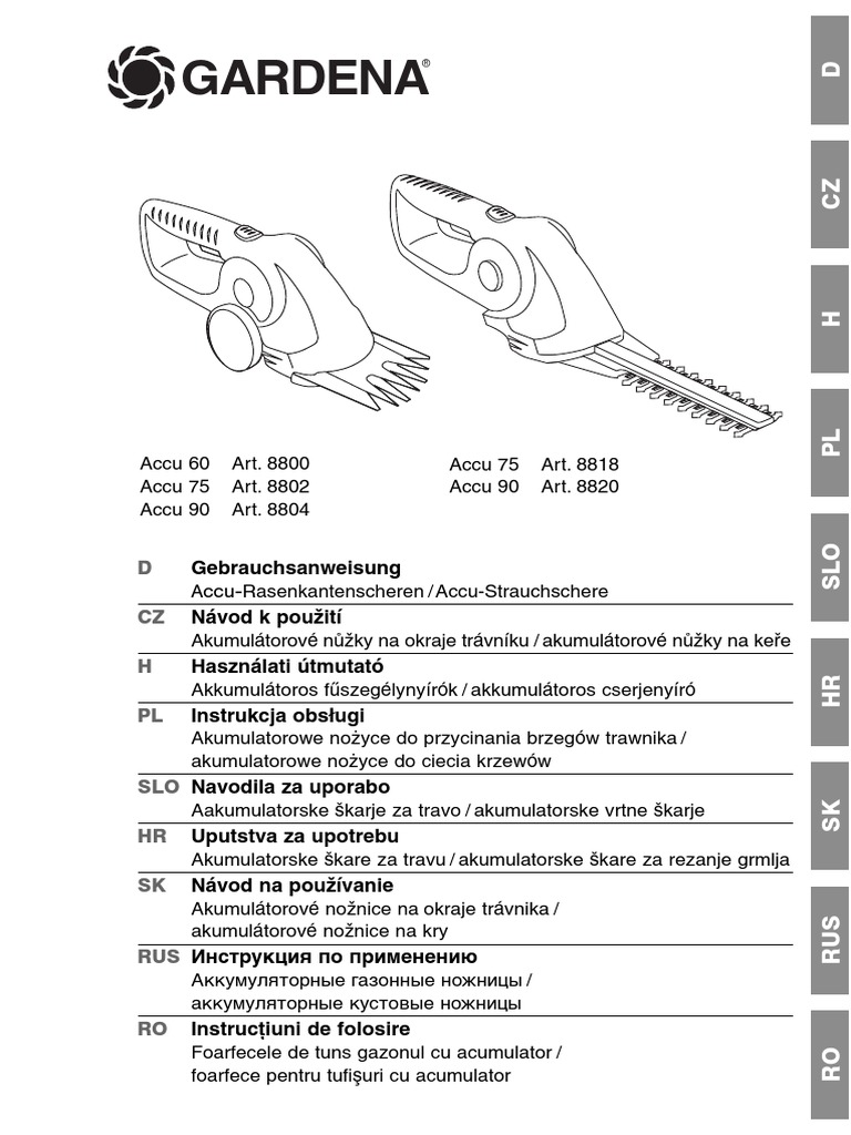 GARDENA Catalog EUro | PDF