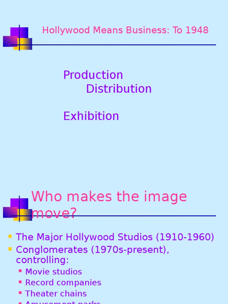 History of Hollywood's Studio System | PDF | Cinema Of The United ...