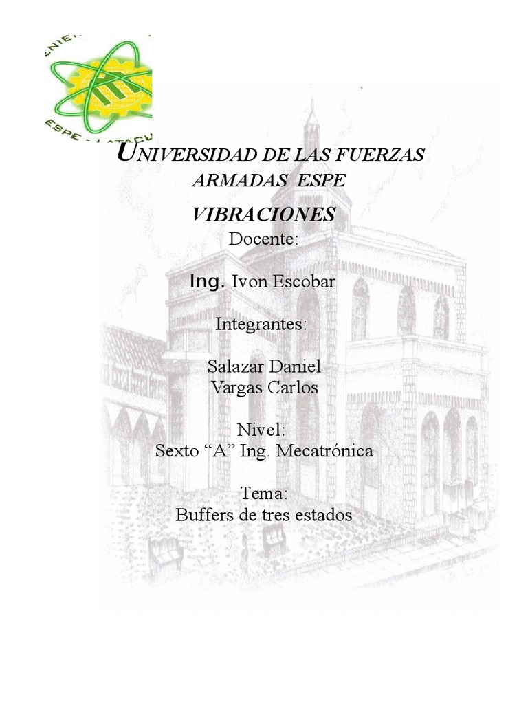 Funcionamiento de Buffers Triestado | PDF | Arquitectura de ...