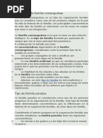 Características de la familia sindiásmica | PDF | Ciencias sociales