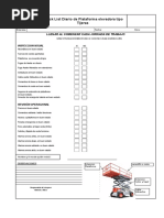 Check List Plataforma Elevadora | PDF