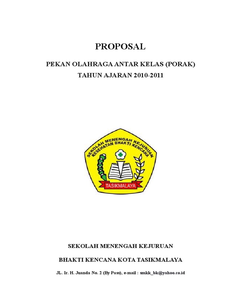 Proposal Porak | PDF