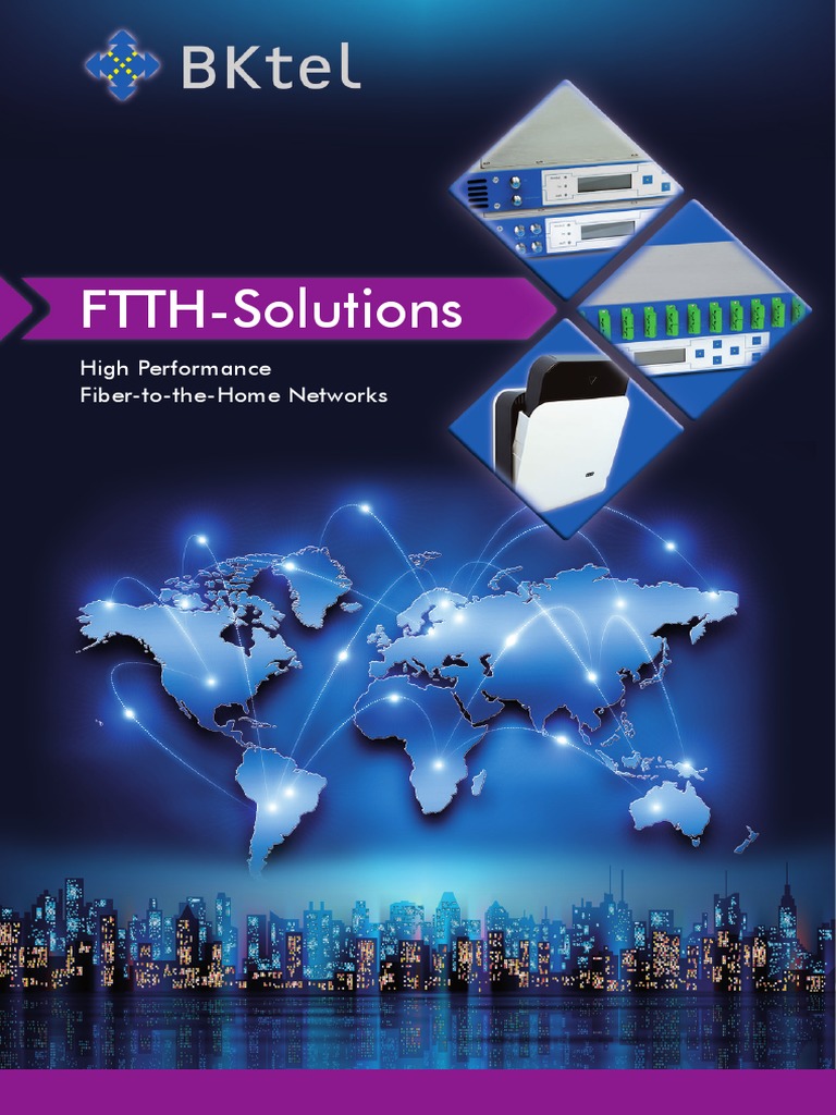 FTTH Solutions 05-2015 | PDF | Wavelength Division Multiplexing | Fiber ...