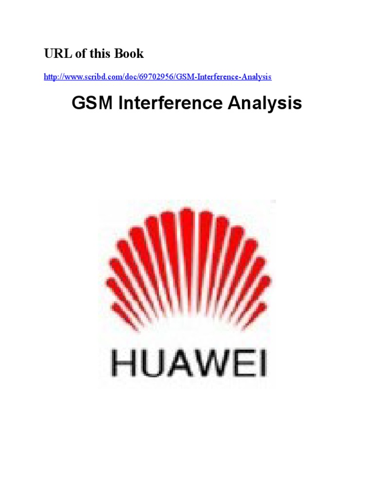 GSM Interference Analysis | PDF | Electromagnetic Interference | Cellular Network