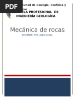 Caracterización de La Matriz Rocosa | PDF | Geología | Roca (geología)