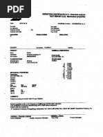 Wire Rope Test Certificate | PDF | Rope | Wire