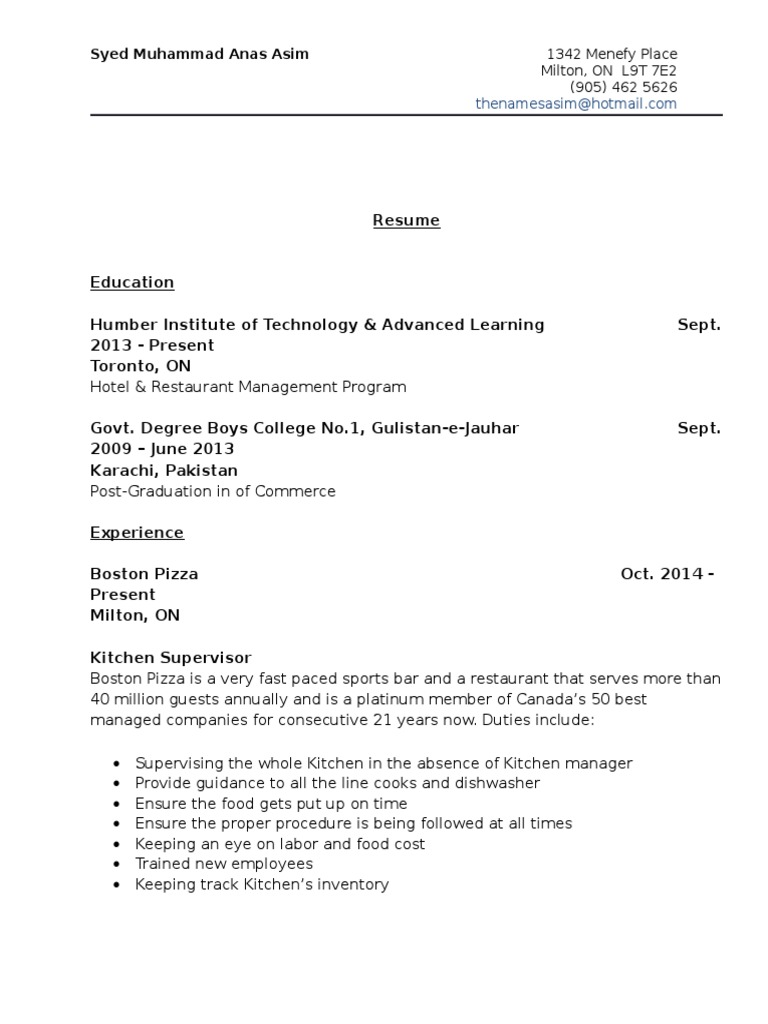 Resume - Final Janet | PDF