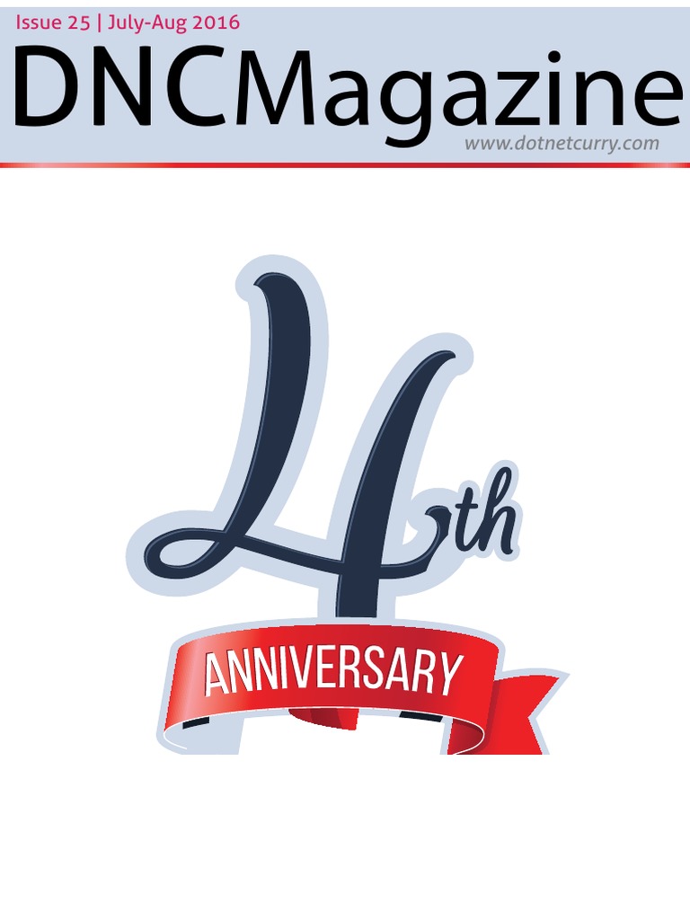 DNC Mag Fourthanniv Single PDF | Download Free PDF | Agile Software Development | Microsoft Sql ...