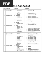 Daftar Obat Prekursor | PDF | Medicine | Psychopharmacology