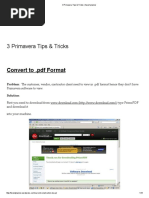 Primavera P6 Keyboard Shortcuts | PDF | Keyboard Shortcut | Human ...
