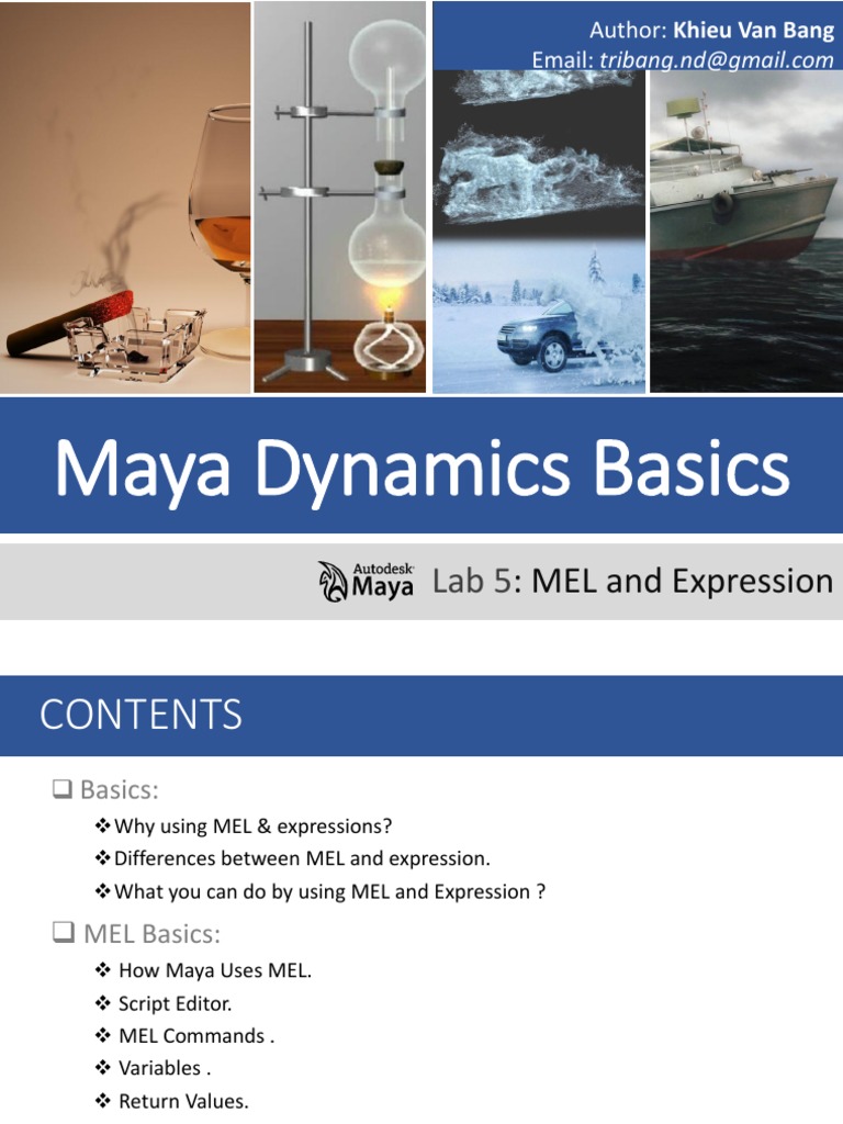Maya MEL & Expressions Guide | PDF | Autodesk Maya | Scripting Language