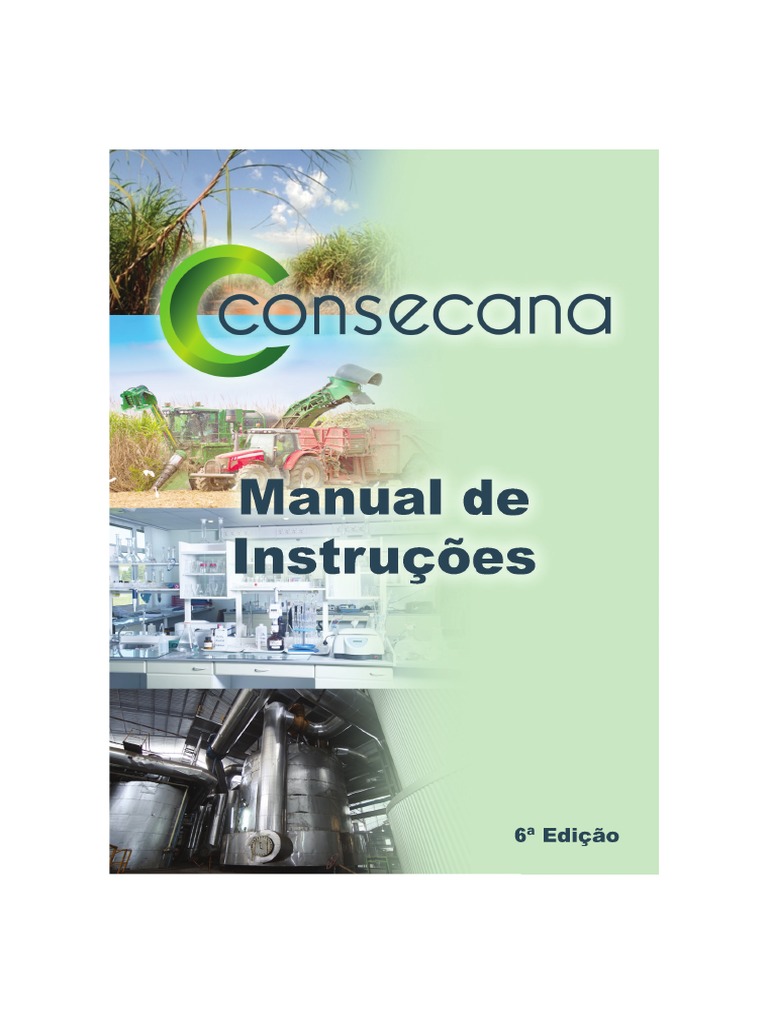 Manual Consecana 6 Edição | PDF | Cana de açúcar | Qualidade (negócios)