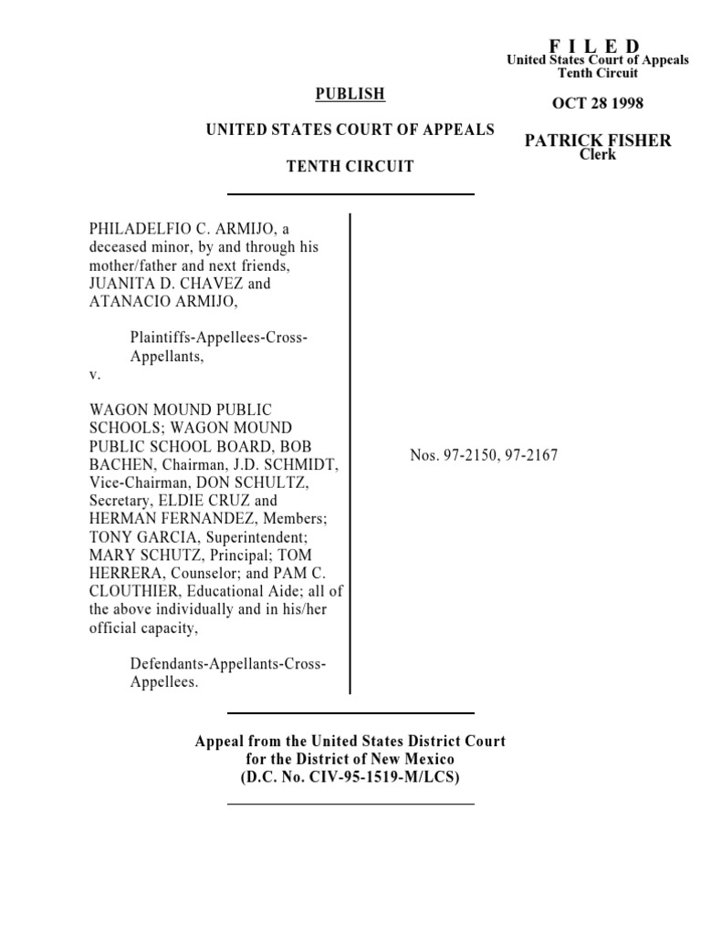 Filed: Patrick Fisher | PDF | Interlocutory Appeal | Summary Judgment