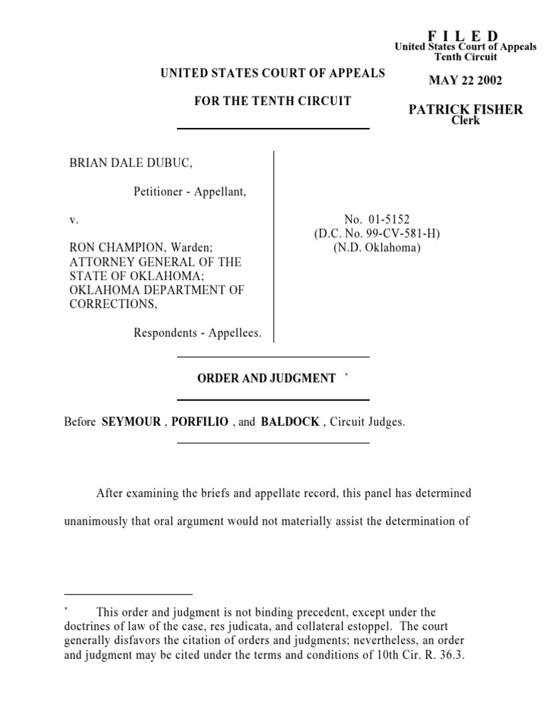 Filed: Patrick Fisher | PDF | Antiterrorism And Effective Death Penalty ...