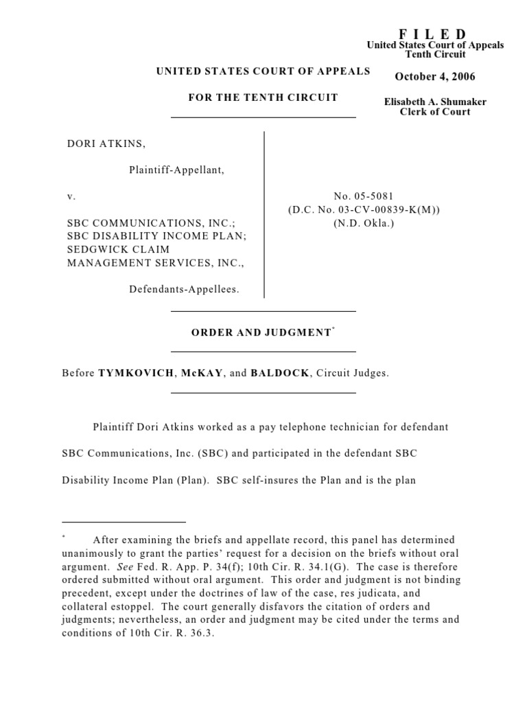 Filed United States Court Of Appeals Tenth Circuit United States Court