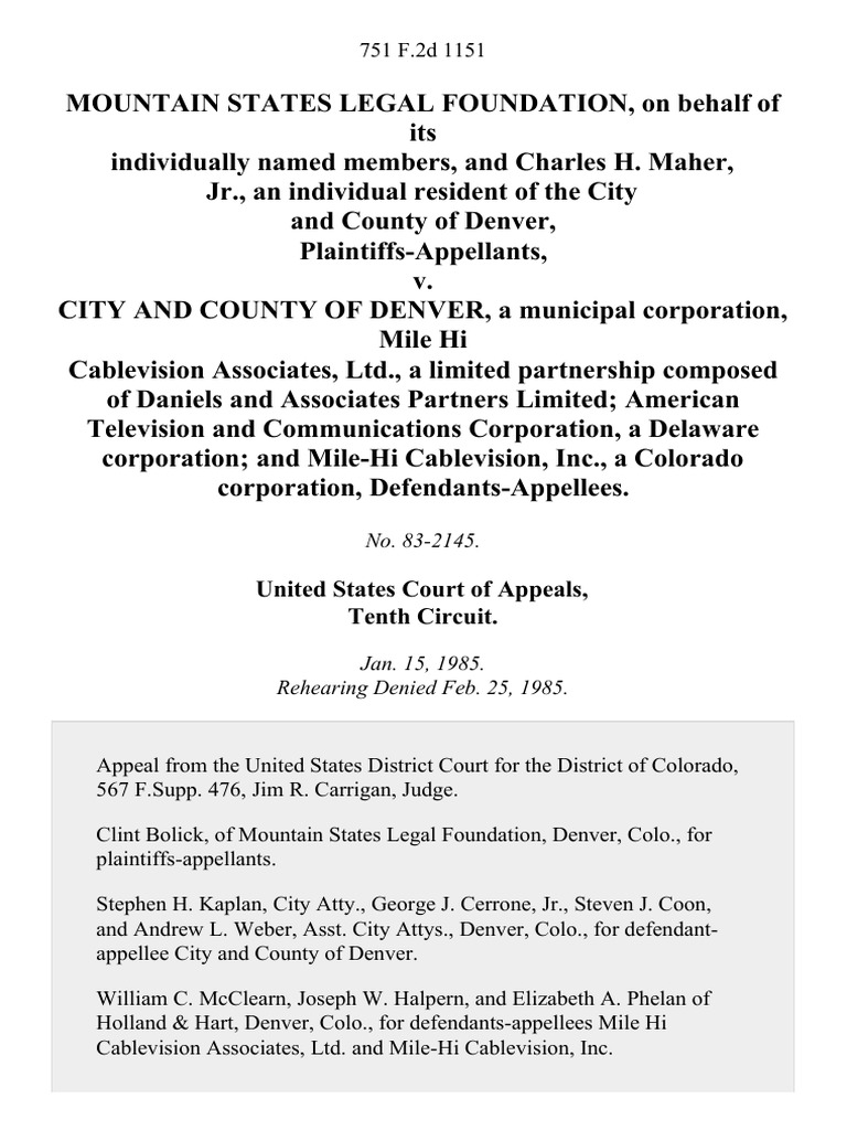 United States Court Of Appeals Tenth Circuit Pdf Law