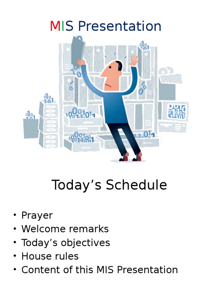 MIS Presentation | Data Management | Information Technology