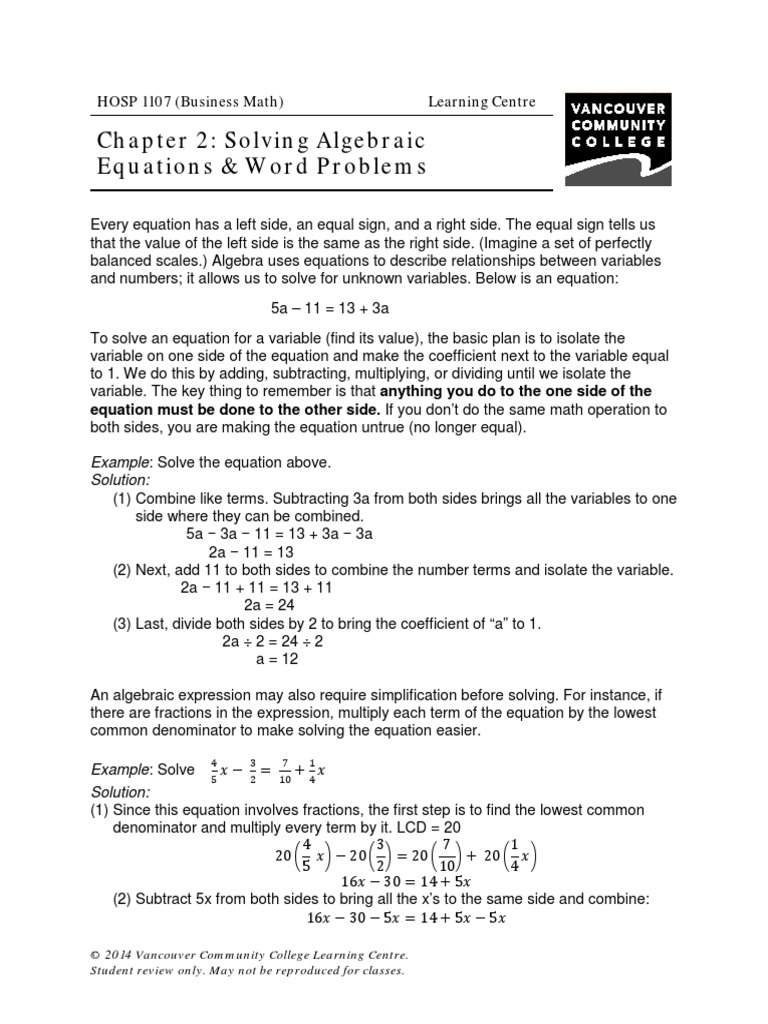 Boo | PDF | Variable (Mathematics) | Equations