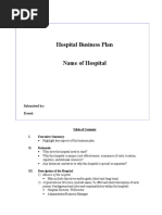 Hospital Project Proposal | PDF | Hospital | Patient