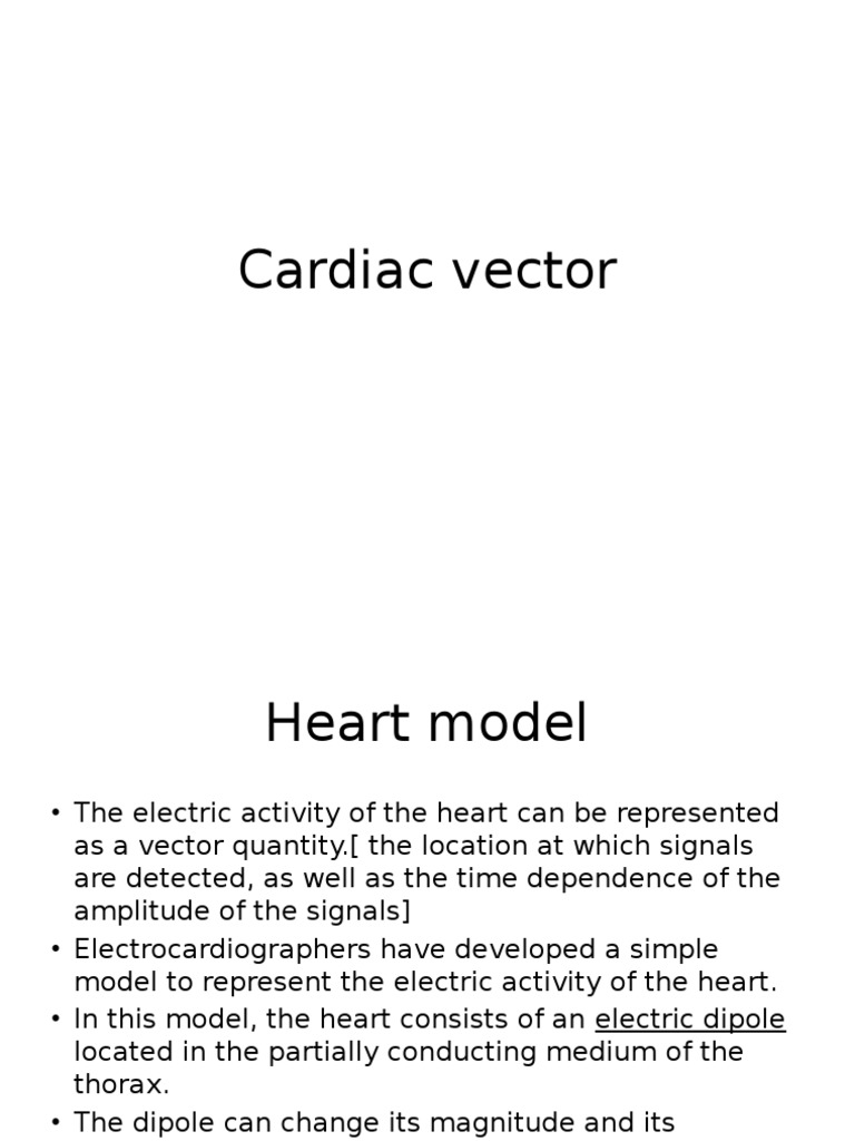 Cardiac Vector Unit 2 | PDF | Teaching Methods & Materials | Technology ...