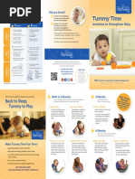 Tummy Time Tip Sheet | PDF | Occupational Therapy | Health Care