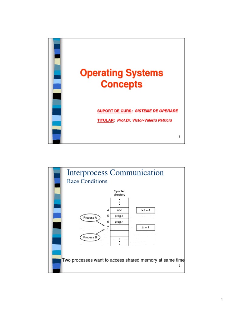 Operating Systems: Interprocess Communication | PDF | Teaching Methods & Materials