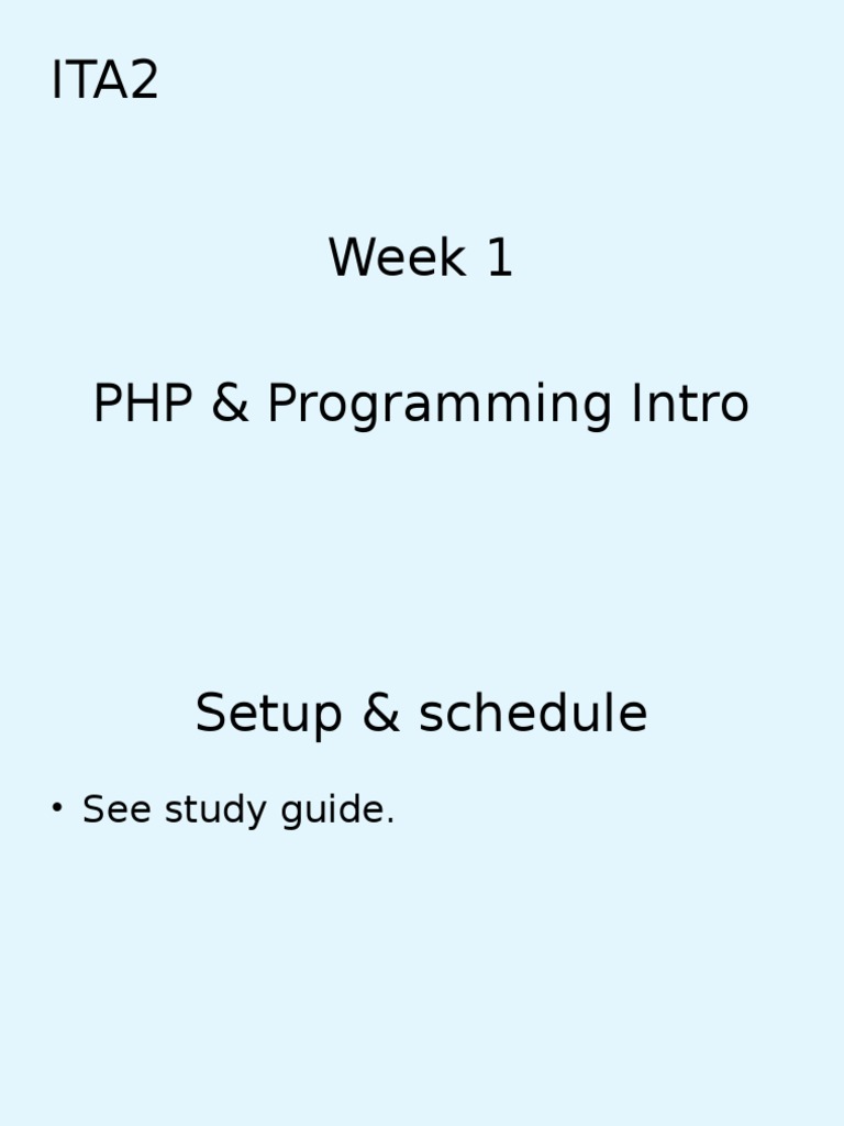 PHP Basics for Beginners | PDF | Php | Web Server