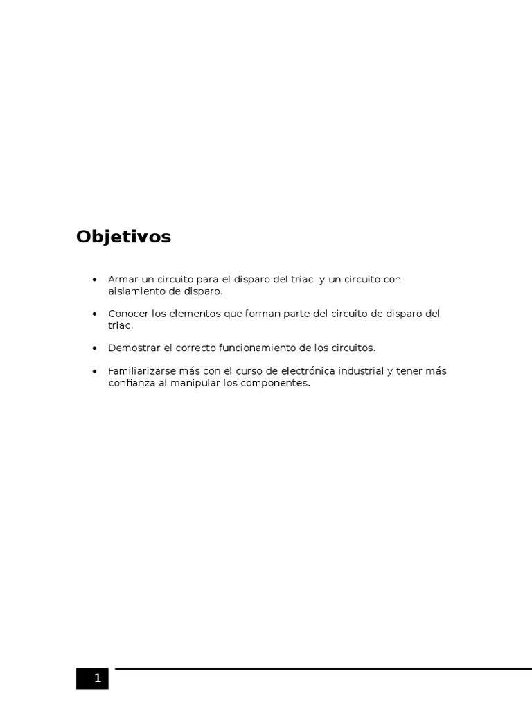 Circuitos de Disparo para Triac y 555 | PDF | Equipo eléctrico ...