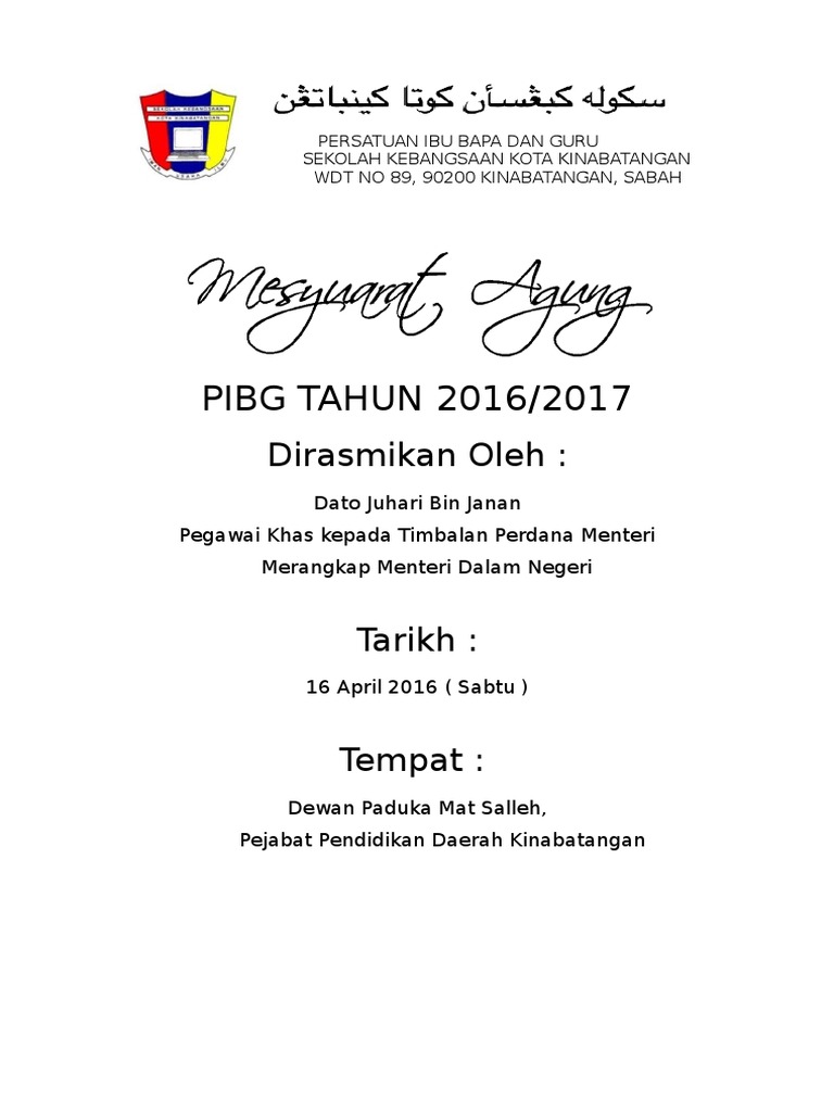 Persatuan Ibu Bapa Dan Guru | PDF