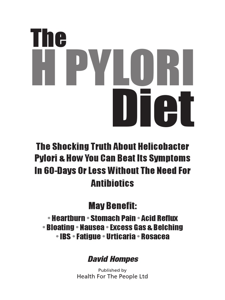 h Pylori Diet eBook | Irritable Bowel Syndrome | Infection