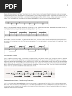 Djembe Patterns For Beginners - Matt Hains | PDF