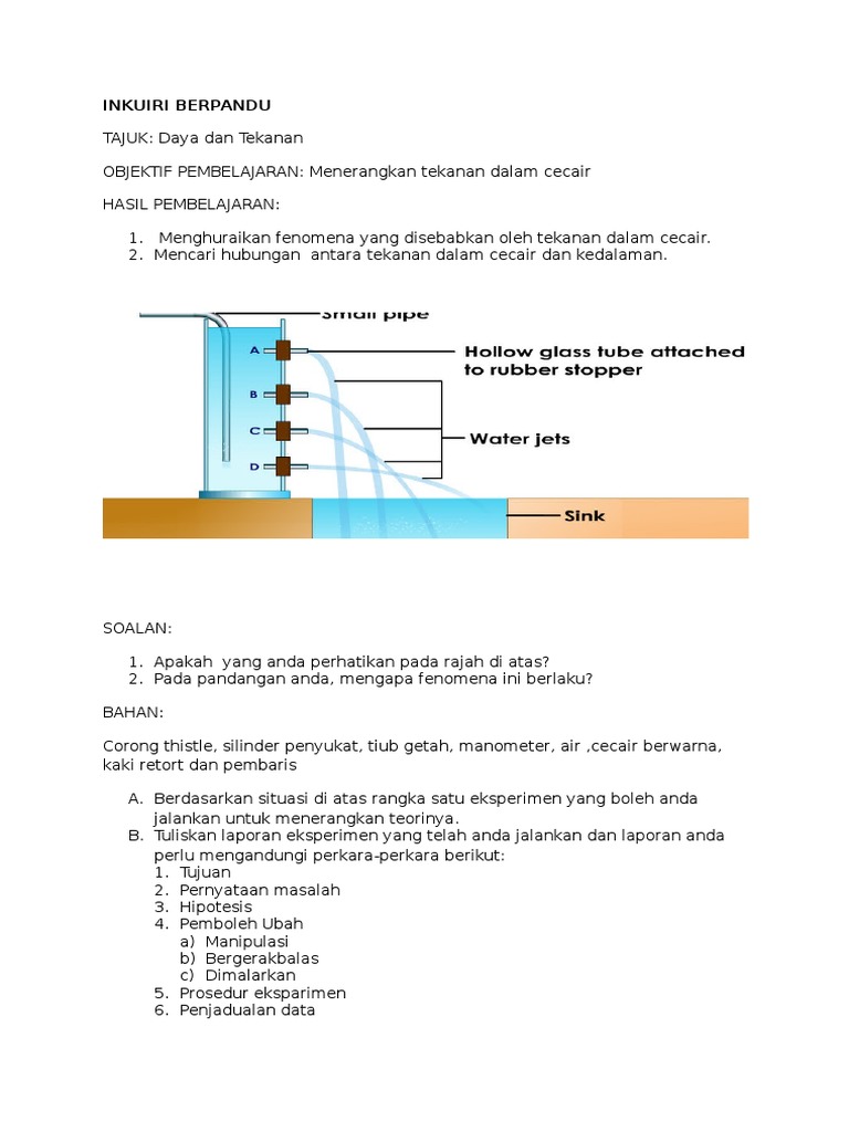 Contoh Soalan Amali & Inkuiri | PDF