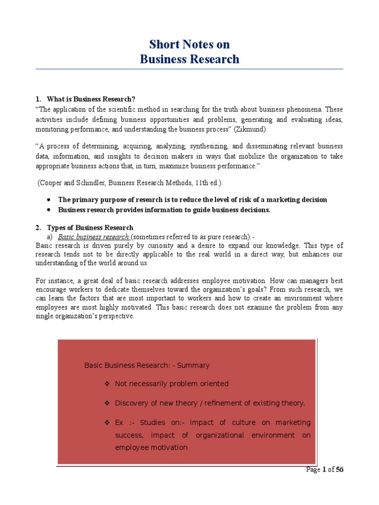 Business Research Overview | PDF | Causality | World Wide Web