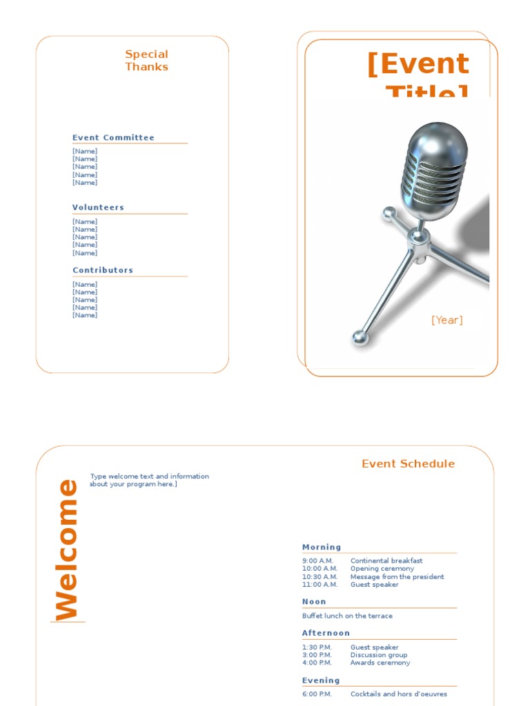 General Event Program | PDF