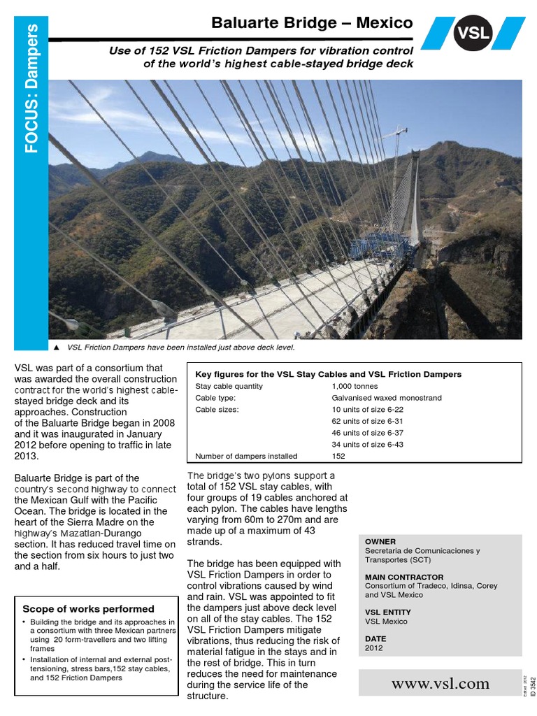 Vibration Control of the World's Highest Cable-Stayed Bridge Deck ...