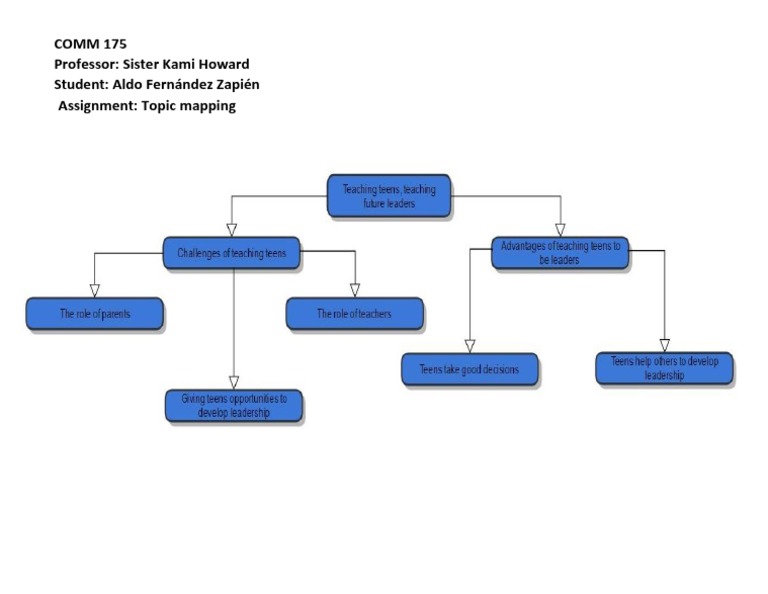 COMM 175 Professor: Sister Kami Howard Student: Aldo Fernández Zapién ...